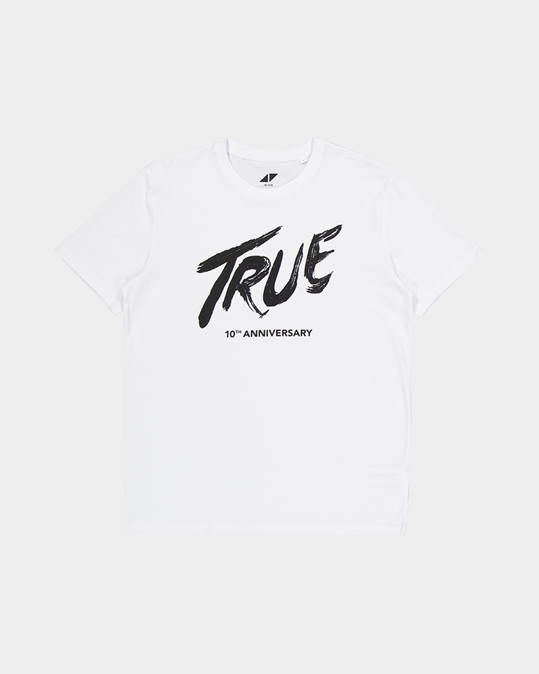 True 10th White T-shirt – Avicii Official Merchandise